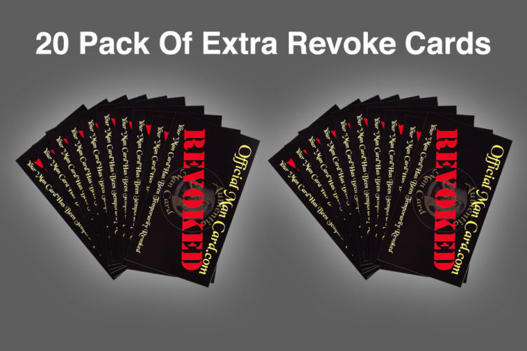 20 Extra Revoked Cards - OfficialManGear.com